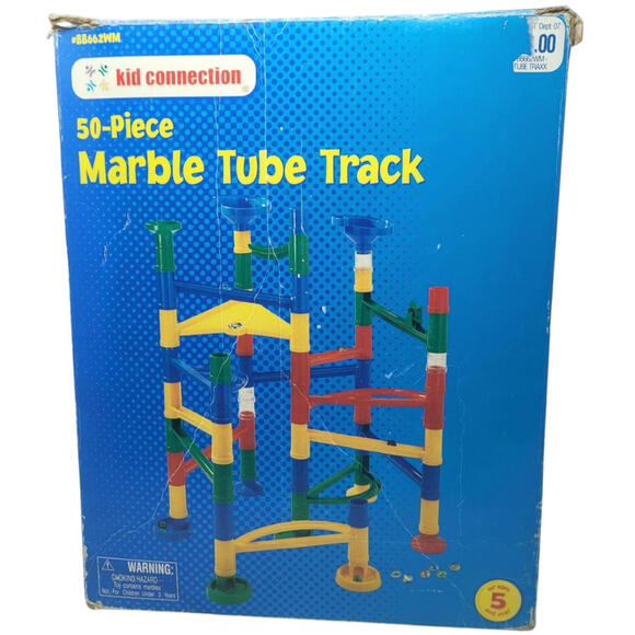 Kid Connection | Toys | Vintage Marble Tube Track Maze Run Pieces Lot ...